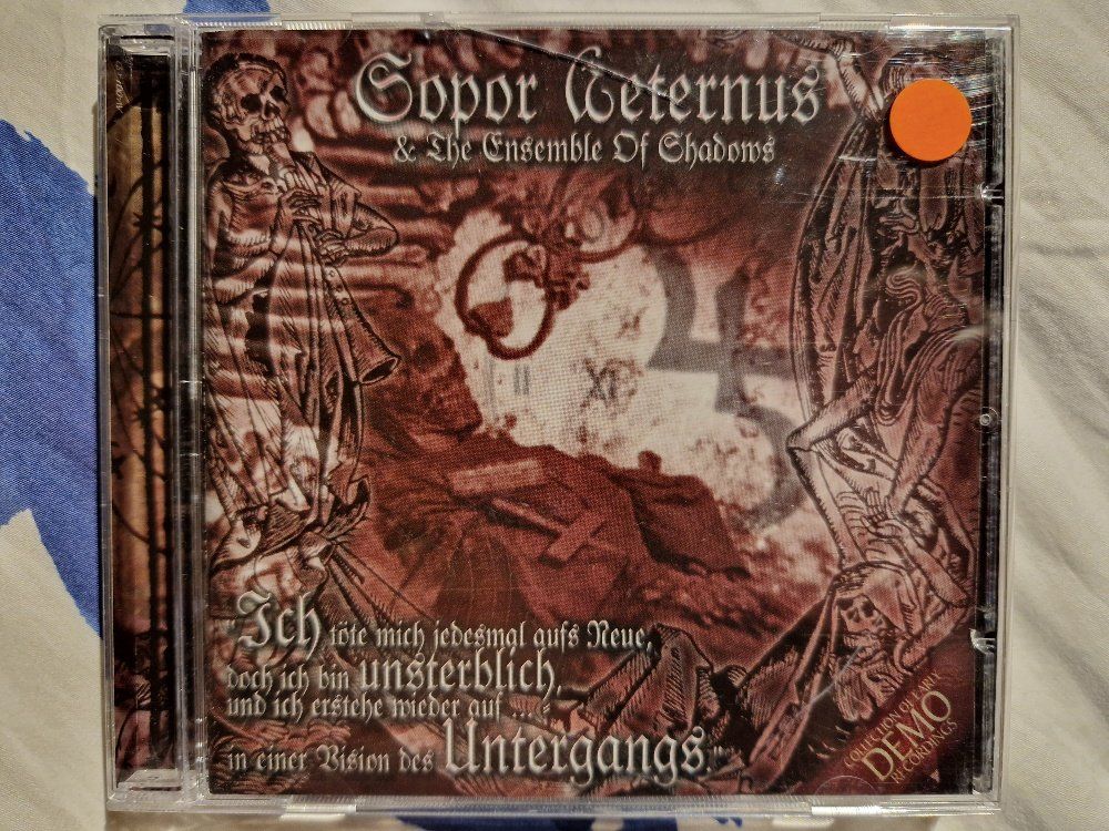 Sopor Aeternus & The Ensemble Of Shadows – ...Ich Töte Mich. (Gebraucht ...