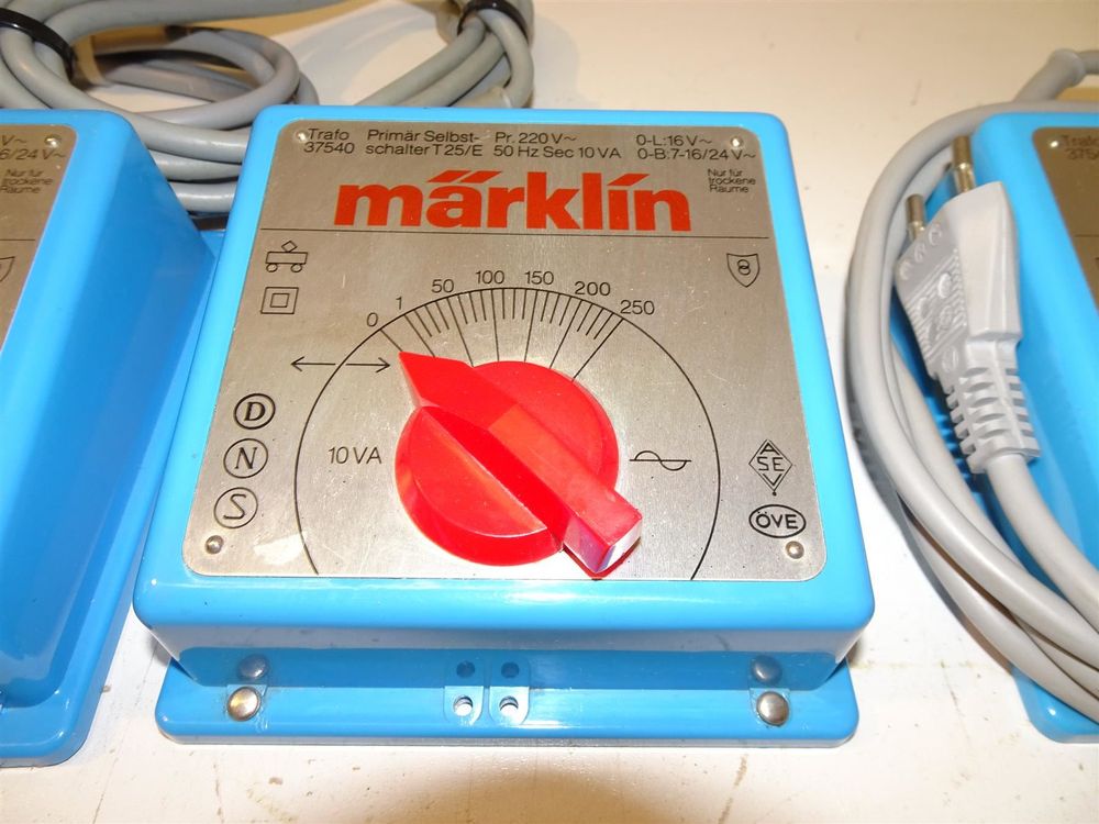 3 Märklin Transformatoren Trafo HO 37540 | Kaufen auf Ricardo