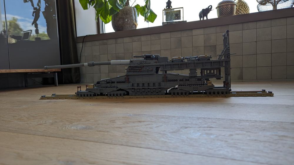 Schwerer Gustav 3846 Teile komplett mit Anleitung kein Lego | Kaufen ...