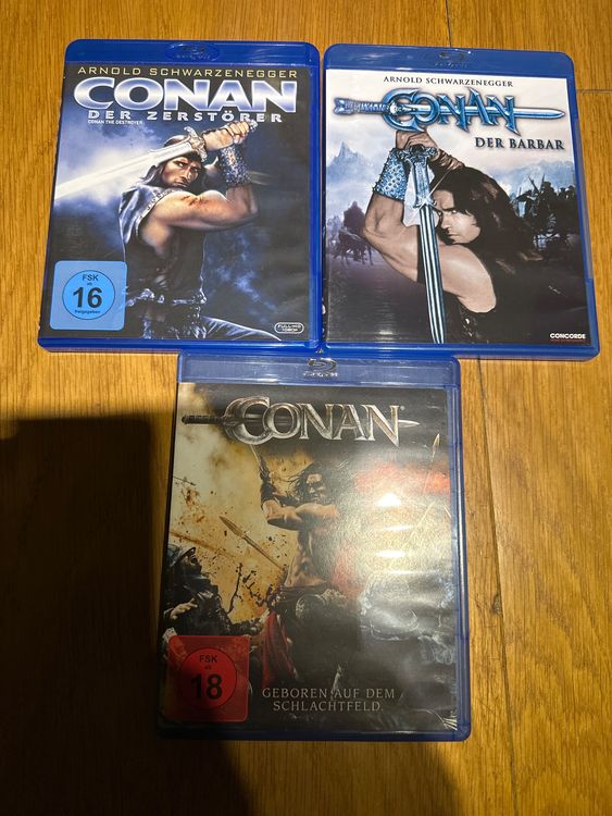 Conan der Zerstörer, der Barbar Collection, Bluray (Gebraucht) in Benken ZH für CHF 49 – mit ...