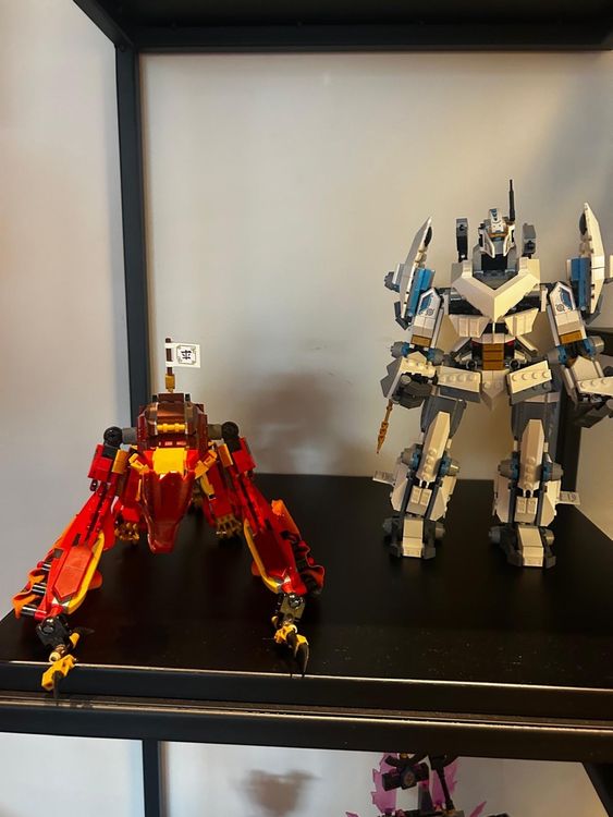 Kai’s fire dragon and Zane’s ice mech - ninjago (Gebraucht) in Küsnacht ...