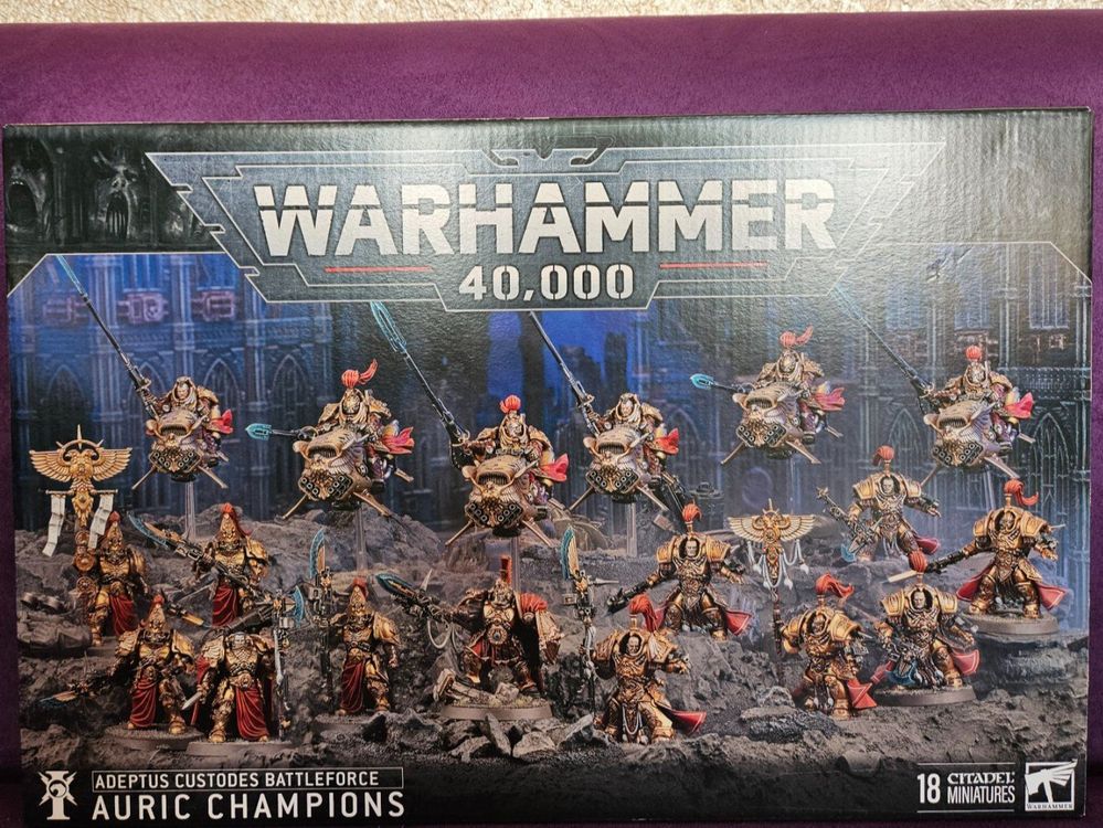 Warhammer 40k Battleforce Adeptus Custodes | Kaufen auf Ricardo