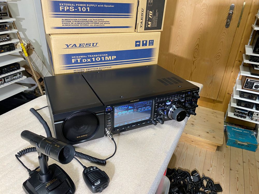 Yaesu FT DX-101 MP (200Watt Version), FPS-101, M-70 (Neu (gemäss Beschreibung)) in Kollbrunn für ...
