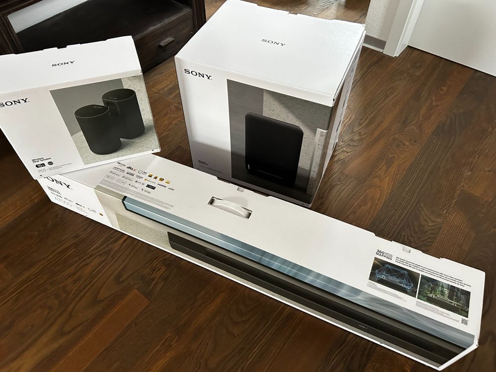 Sony Dolby Surround System HT-A7000 + SW5 + RS5 (Neu (gemäss ...