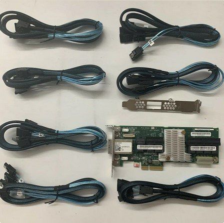 SAS Server Expander Karte 36Port 12gb/s ink. Kabel (Neu (gemäss ...