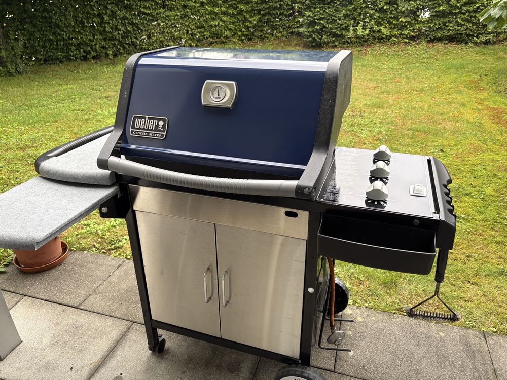 Weber Genesis Silver Edition Grill New burner and flavorizor (Gebraucht ...