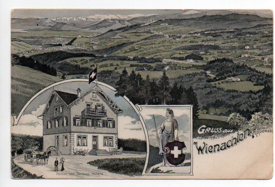 Wienachten AR Litho 1909 (Gebraucht) in Rapperswil SG für CHF 22 – mit Lieferung auf Ricardo kaufen