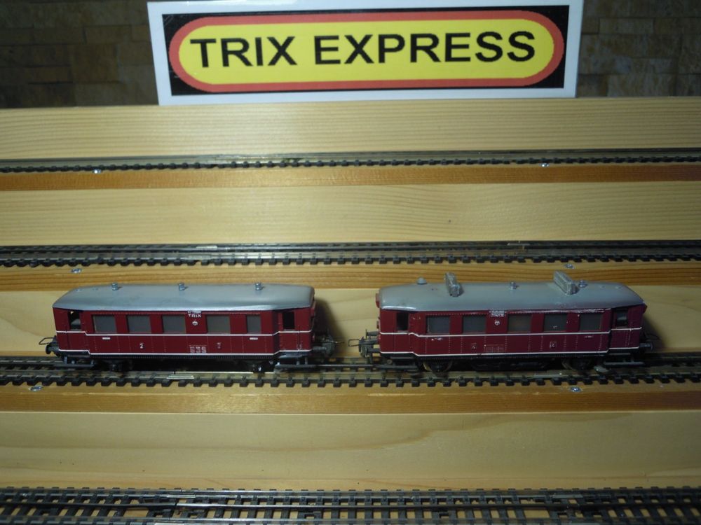 TRIX EXPRESS Diesel Kleintriebwagen mit Anhänger VT 75 (Gebraucht) in ...