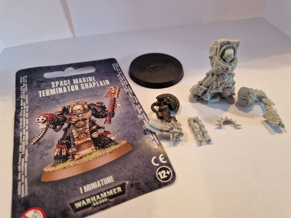 Warhammer 40000 / 40k Terminator Chaplain Space Marines (Neu (gemäss ...