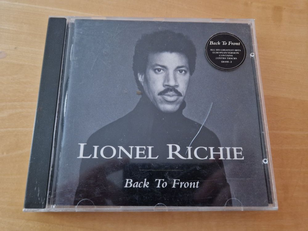 Lionel Richie ex. Commodores - Back To Front CD, Top Zustand (Gebraucht ...