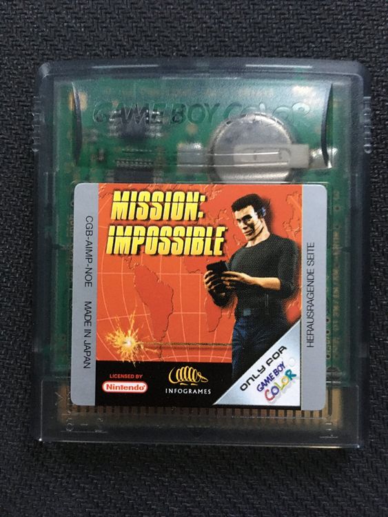 Mission Impossible für Gameboy Color | Kaufen auf Ricardo