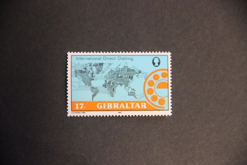 Gibraltar 1982 - International direct dialling** (Neu (gemäss ...
