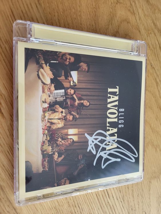 Signierte Tavolata CD von Bligg (Neu (gemäss Beschreibung)) in Arnegg ...
