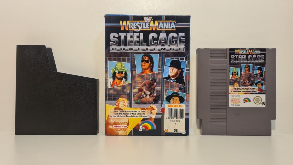 WWF WrestleMania Steel Cage Chall. - CB / Pal B Nintendo NES (Gebraucht ...