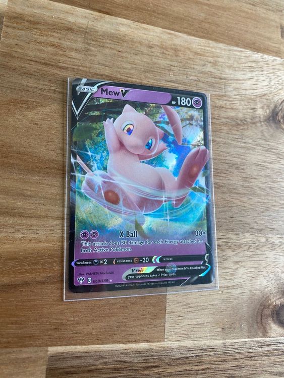 Pokémon, Basic - Mew V, 069/189 (Gebraucht) in Bülach für CHF 19 – mit ...