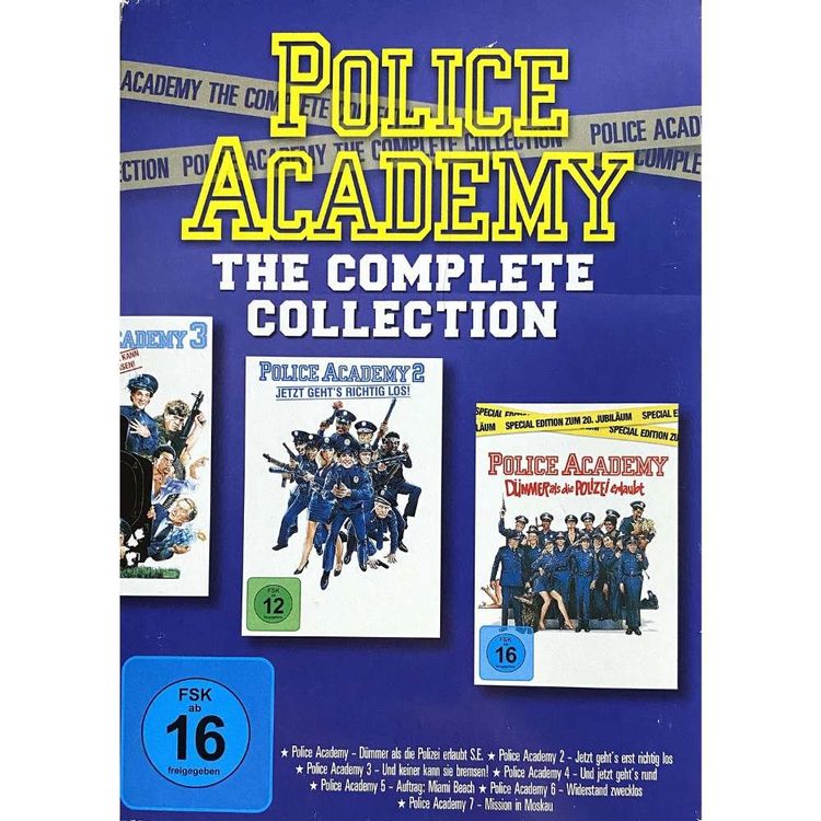 Police Academy - Complete Collection - DVD (Gebraucht) in Jonschwil für ...