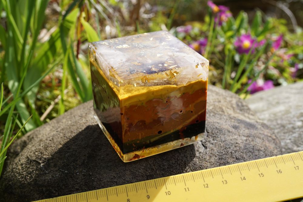 Orgonit Orgonite Würfel Swiss Made 50mm (Neu und originalverpackt) in Eschenbach SG für CHF 38 ...