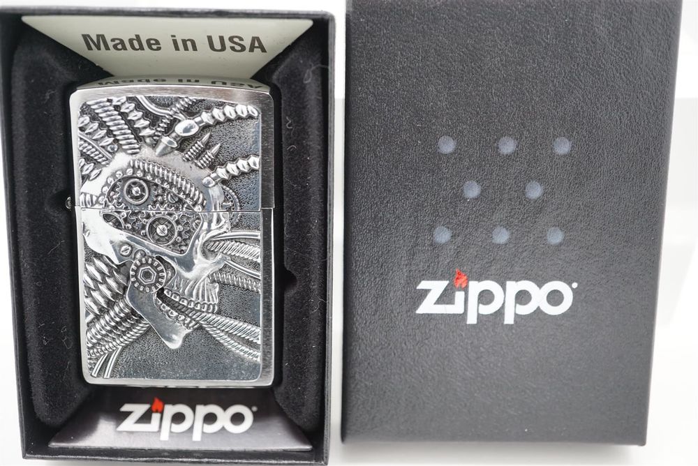 ZIPPO® CYBERPUNK SKULL- HEAVY - 3D -2019-UNGEZÜNDET | Kaufen auf Ricardo