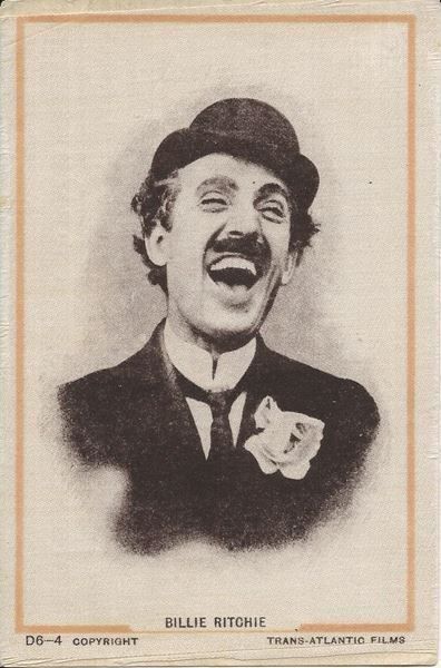 Seiden Karte AK Clown Billie Ritchie 1910 Motiv (Neu (gemäss ...