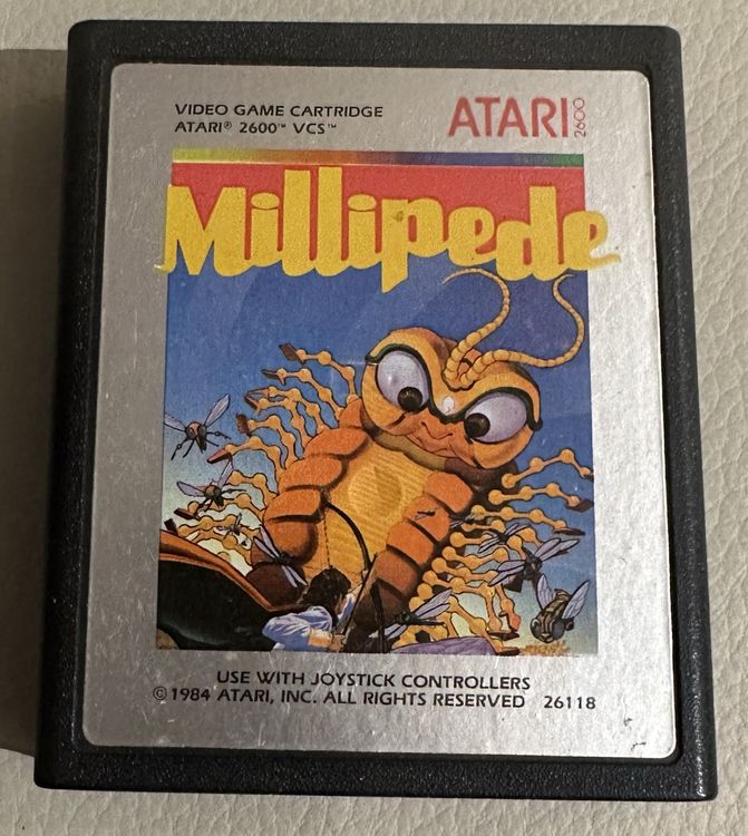 Millipede für Atari 2600 (Gebraucht) in Kestenholz für CHF 19 – mit ...