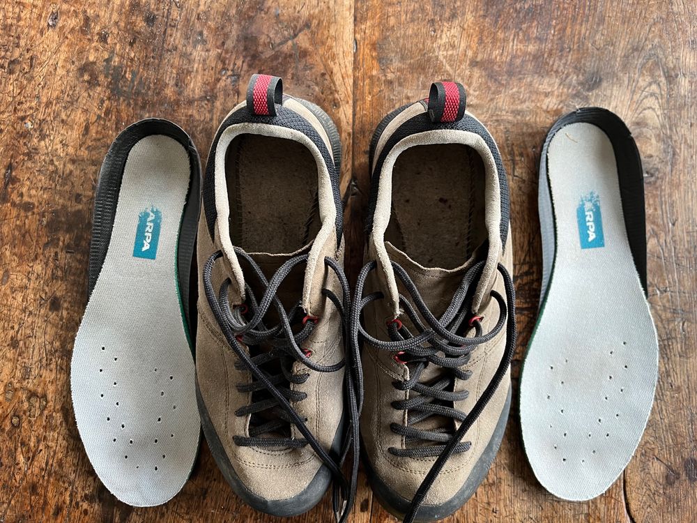 Scarpa Kalipe (Gr. 42, beige) leichter Trekkingschuh | Kaufen auf Ricardo