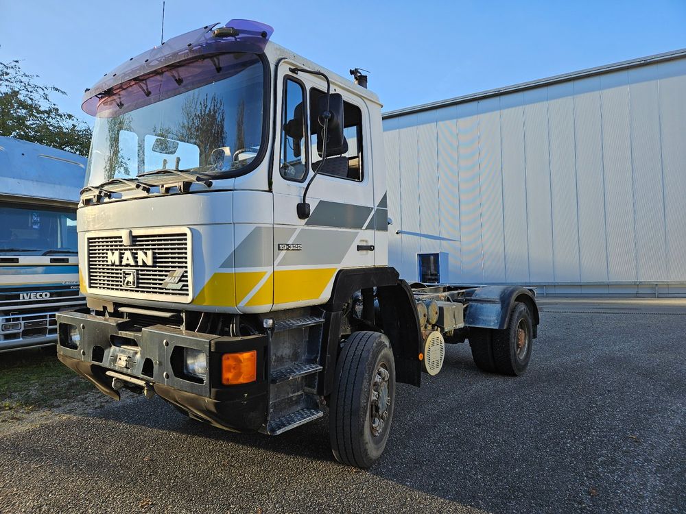 MAN 19.322 FA 4x4 LKW Wohnmobil Basis 113tkm 3.8m Radstand (Gebraucht ...