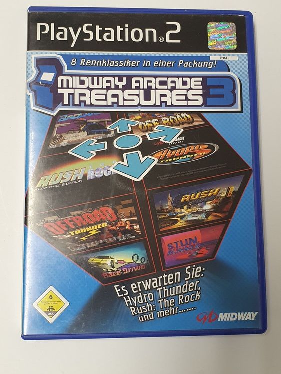 PS2 Midway Arcade Treasures 3 / Playstation 2 (Gebraucht) in Oberdorf BL für CHF 13.9 – mit ...