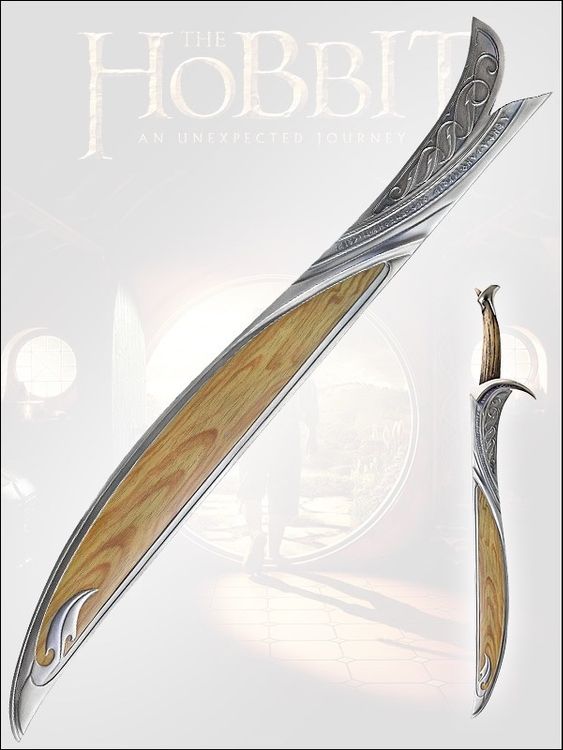 Der Hobbit Orcrist Schwertscheide 1:1 Replik (Neu und originalverpackt ...