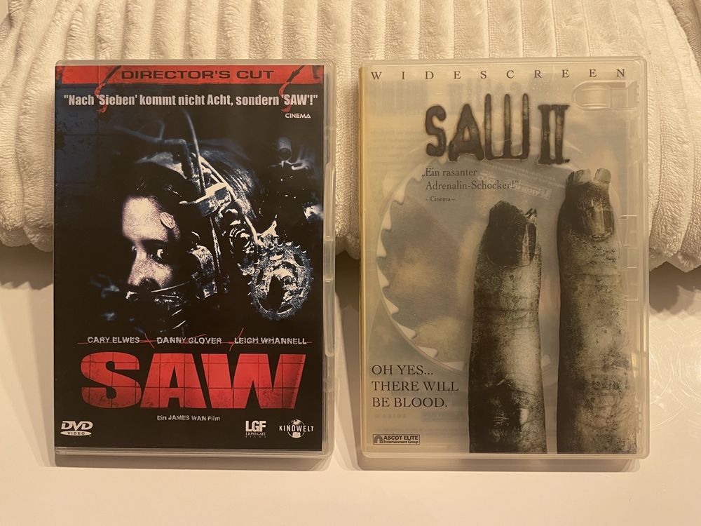 DVD Sammlung: Saw 1-6, Horrorfilme (Gebraucht) in Roggwil BE für CHF 12 – mit Lieferung auf ...