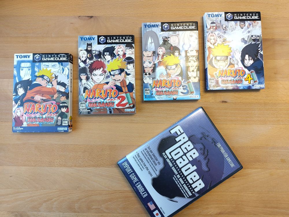 Naruto: Gekito Ninja Taisen 1-4 - Clash of Ninja - Gamecube | Kaufen ...