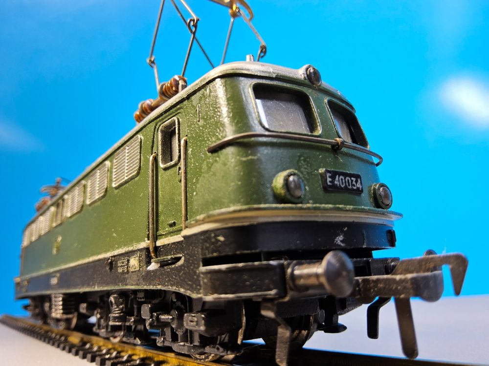 Fleischmann 1338 _ Lokomotive DB E40 034 _ vintage _ Spur H0 (Gebraucht ...