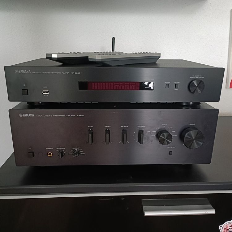 Yamaha a-s500 und np-s303 (Gebraucht) in Goldach für CHF 1 – nur Abholung auf Ricardo kaufen
