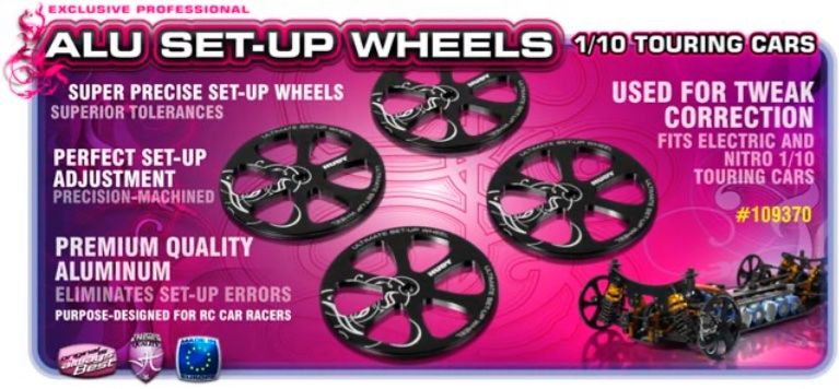 Alu Set-up Wheel for 1/10 Touring Rubber 109370 (Gebraucht) in Yverdon ...