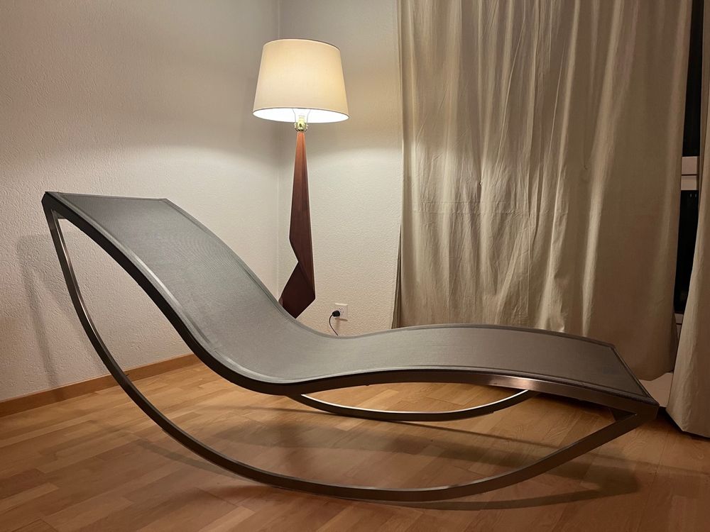 Design Liege aus Edelstahl | Kaufen auf Ricardo