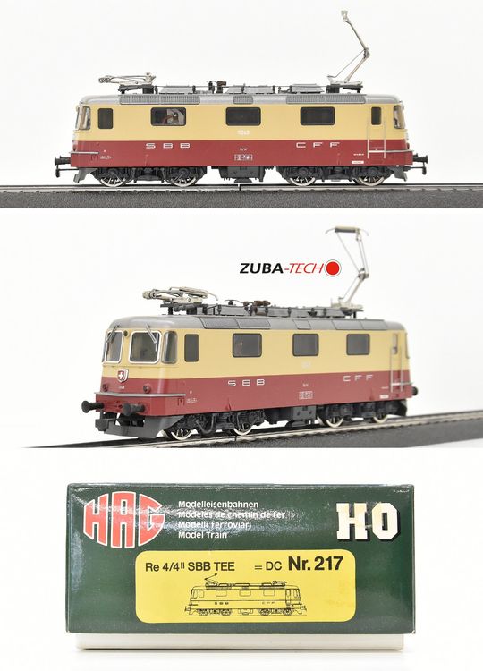 HAG 217 E-Lok Re 4/4 II "TEE" SBB H0 GS, Analog mit OVP | Kaufen auf Ricardo