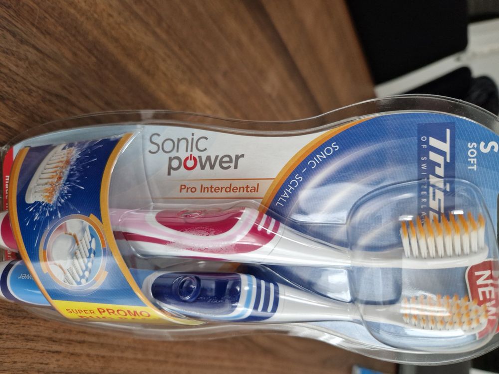 Trisa Sonic Power zahnbürste neu (Neu und originalverpackt) in ...