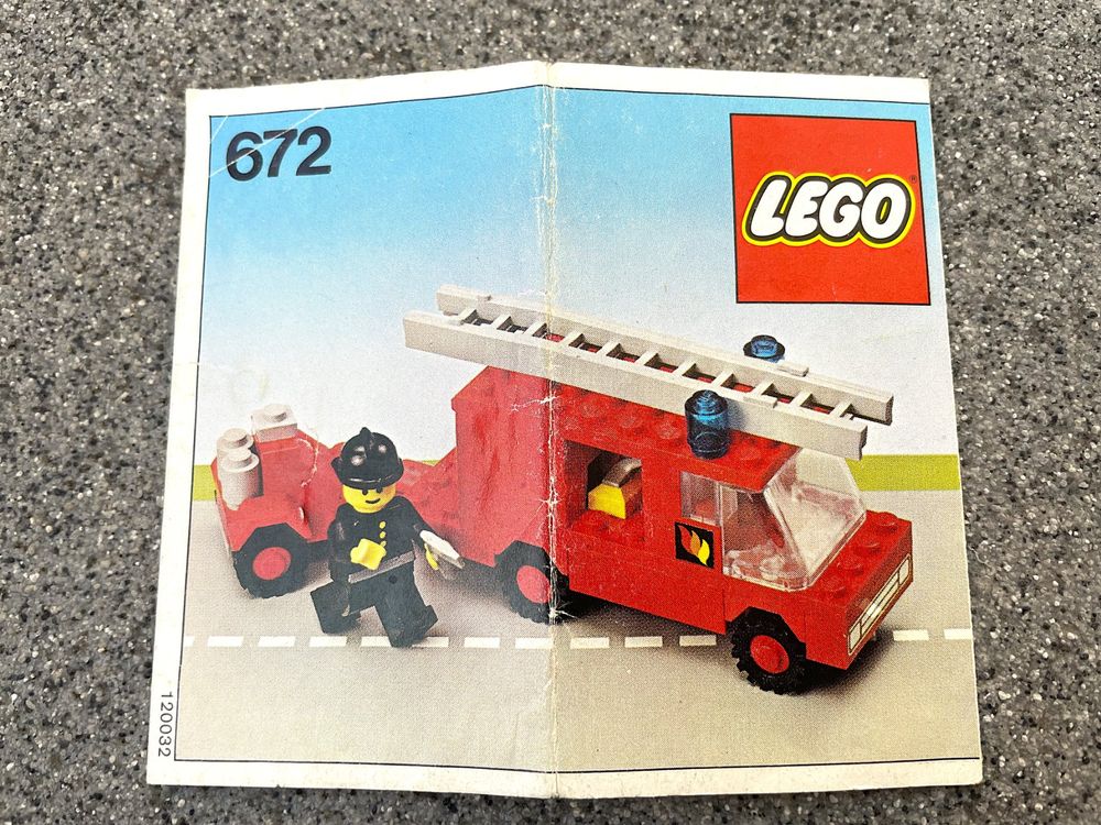 RAR LEGO City # 672 FEUERWEHR Truck von 1978 (Gebraucht) in LAUSANNE ...