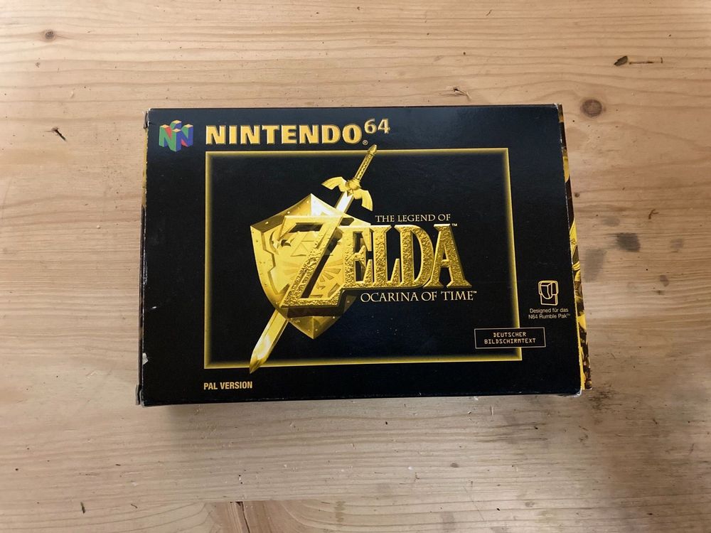 Nintendo 64 Zelda (Gebraucht) in Gelterkinden für CHF 93 – mit ...