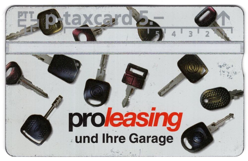 proleasing und Ihre Garage - seltene Firmen Taxcard (Gebraucht) in ...