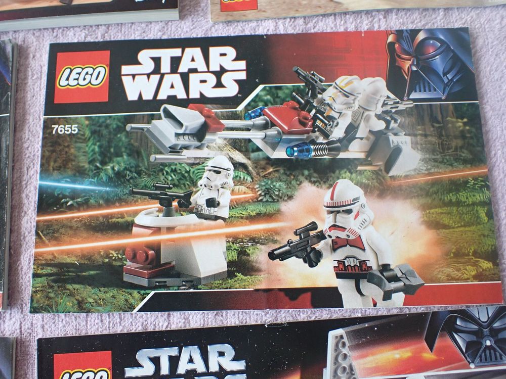 15 LEGO Bauanleitungen STAR WARS (Gebraucht) in Geroldswil für CHF 6 – mit Lieferung auf Ricardo ...