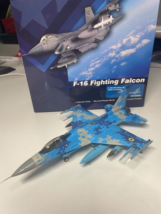 F-16C Ukraine 1/72 Metallmodell (Neu und originalverpackt) in Hochfelden für CHF 98 – mit ...