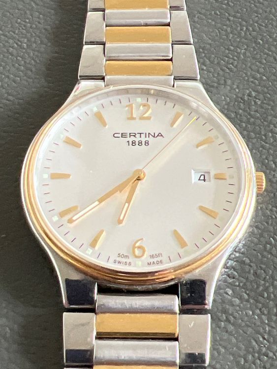 Certina Armbanduhr Bicolor 38 mm Quarz | Kaufen auf Ricardo