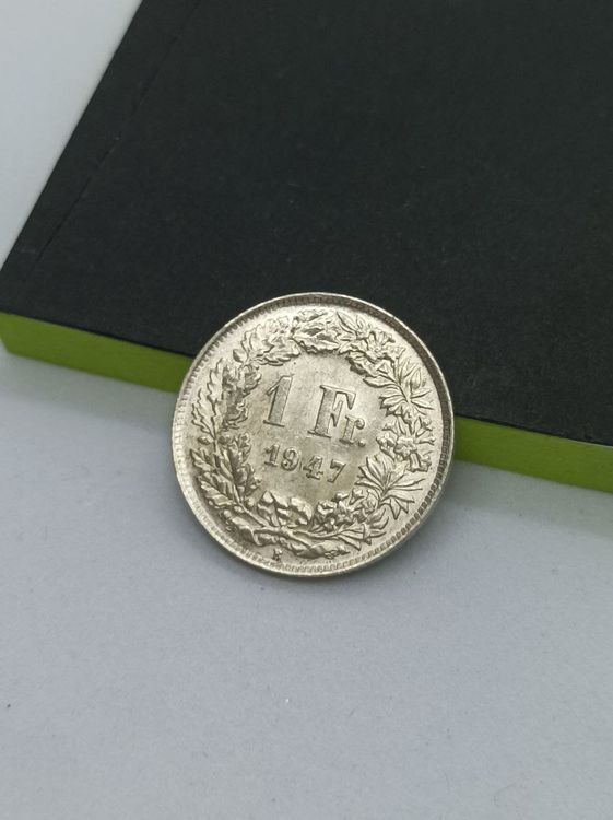 Schweiz 1 Franken 1947 fast unzirkuliert | Kaufen auf Ricardo