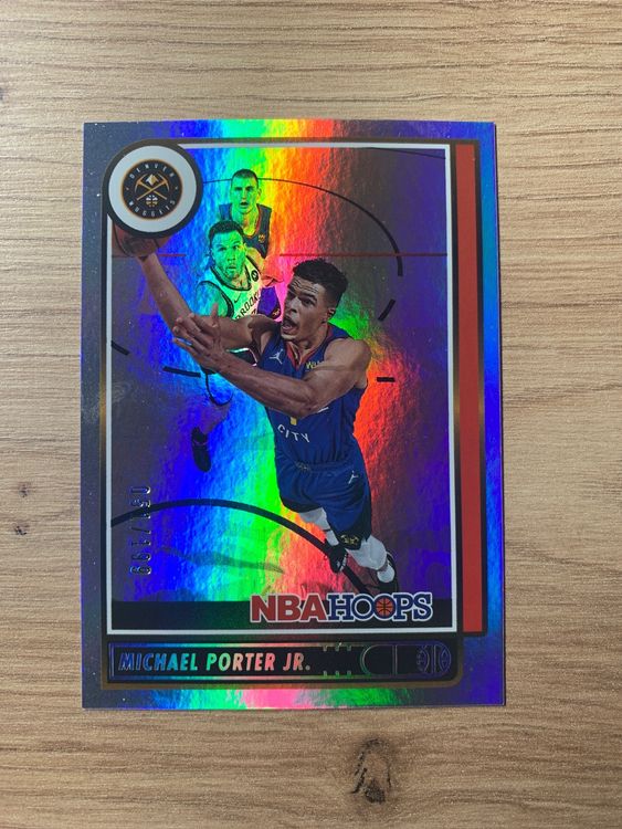 NBA Michael Porter Jr. SILVER 51/199 Limited 🔥 Hoops 21/22 (Gebraucht ...