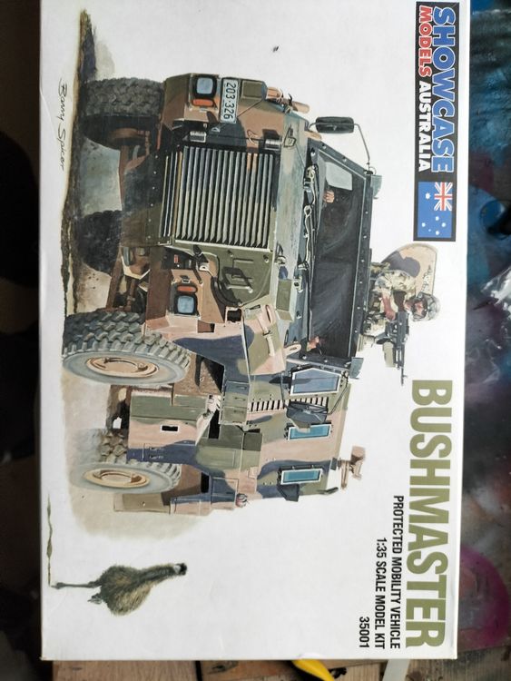 Showcase Modell Australia Bushmaster 1/35 (Neu (gemäss Beschreibung ...