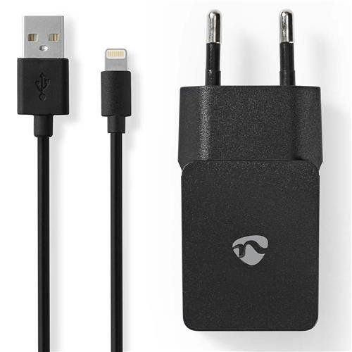 USB Charger 100-240V 2.4Ah black (Lightning) - fast charging (Neu und ...