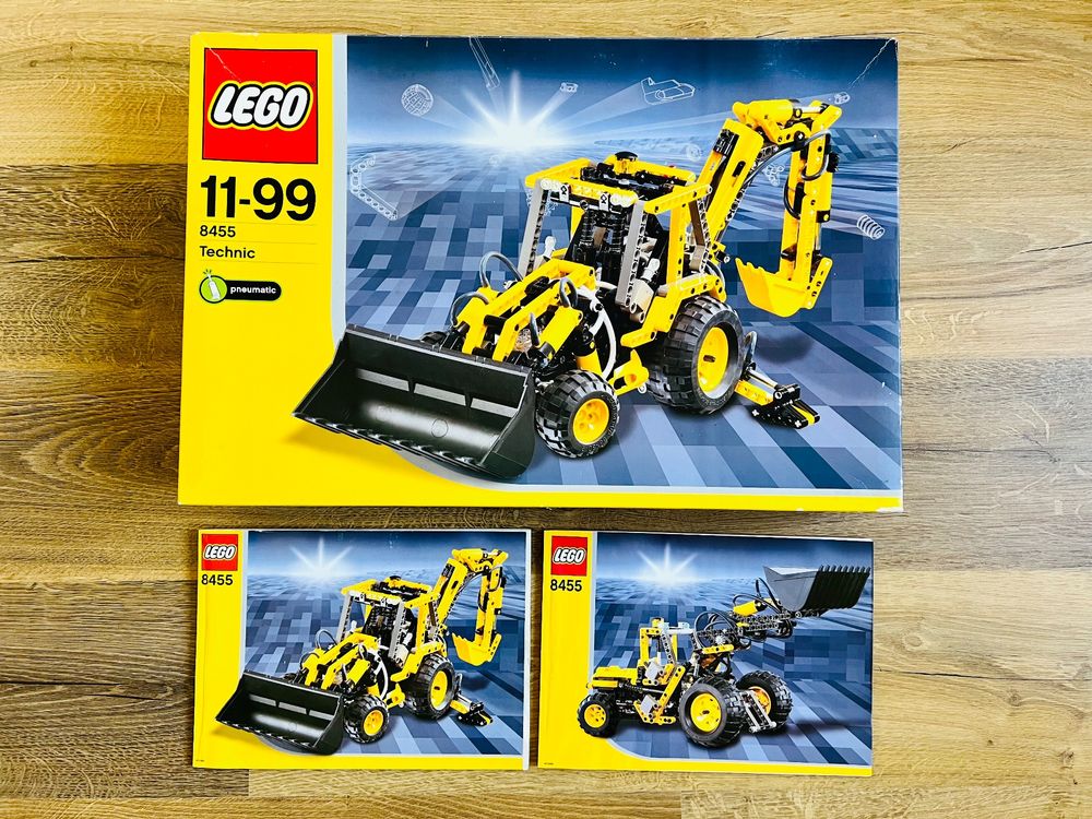LEGO Technic 8455 Backhoe Loader mit OVP (Gebraucht) in Vinelz für CHF ...
