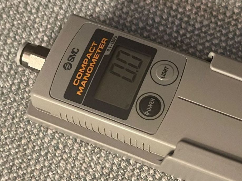 Manometer SMC PPA100 Luftdruck Industrie digital (Gebraucht) in Lotzwil ...