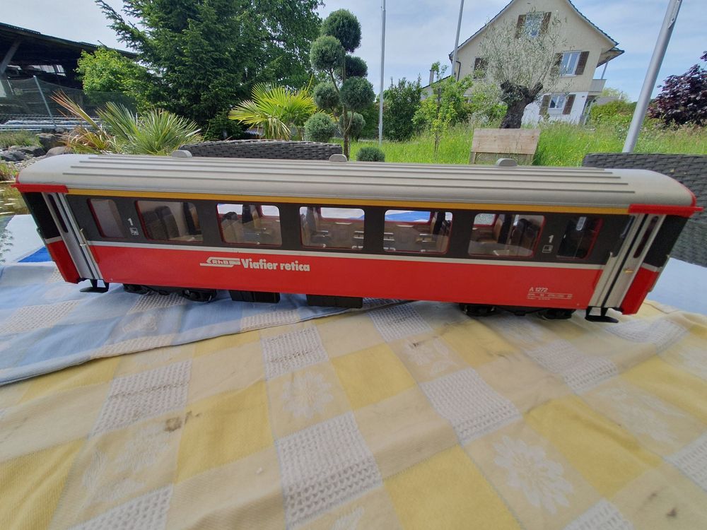 Personenwagen RhB 1. Klasse LGB 3067, Bernina (Gebraucht) in Oberhofen TG für CHF 202 – mit ...