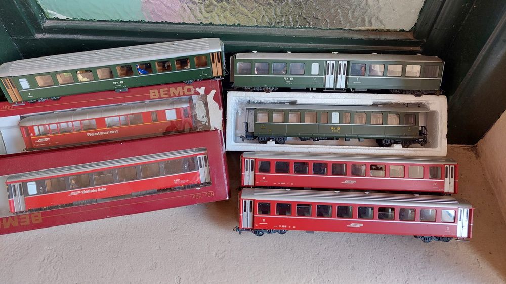 Lot de 7 wagons RHB (Gebraucht) in Corsier-sur-vevey für CHF 112 – mit ...